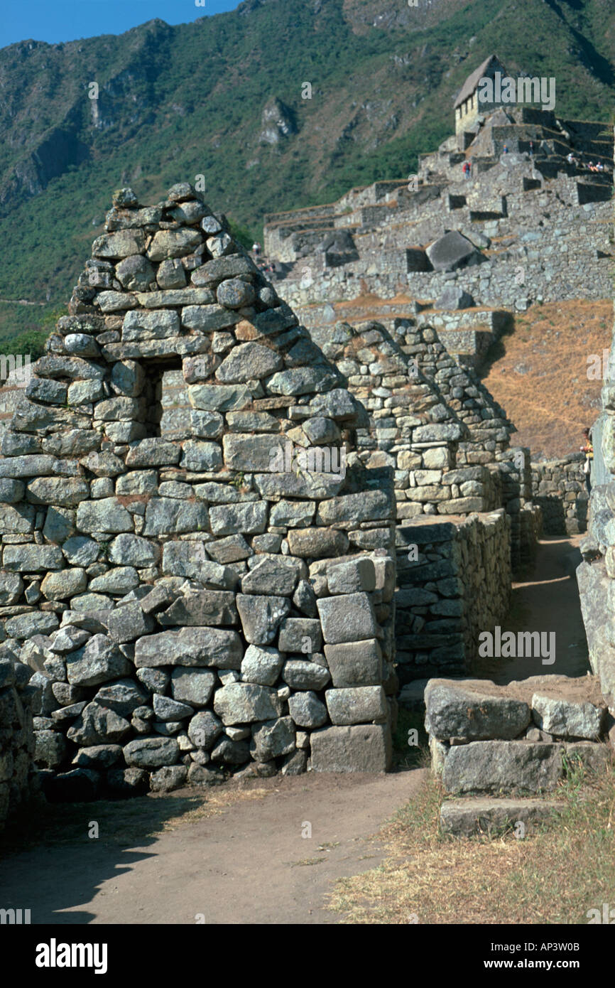 Machu picchu guardian house hi-res stock photography and images - Alamy