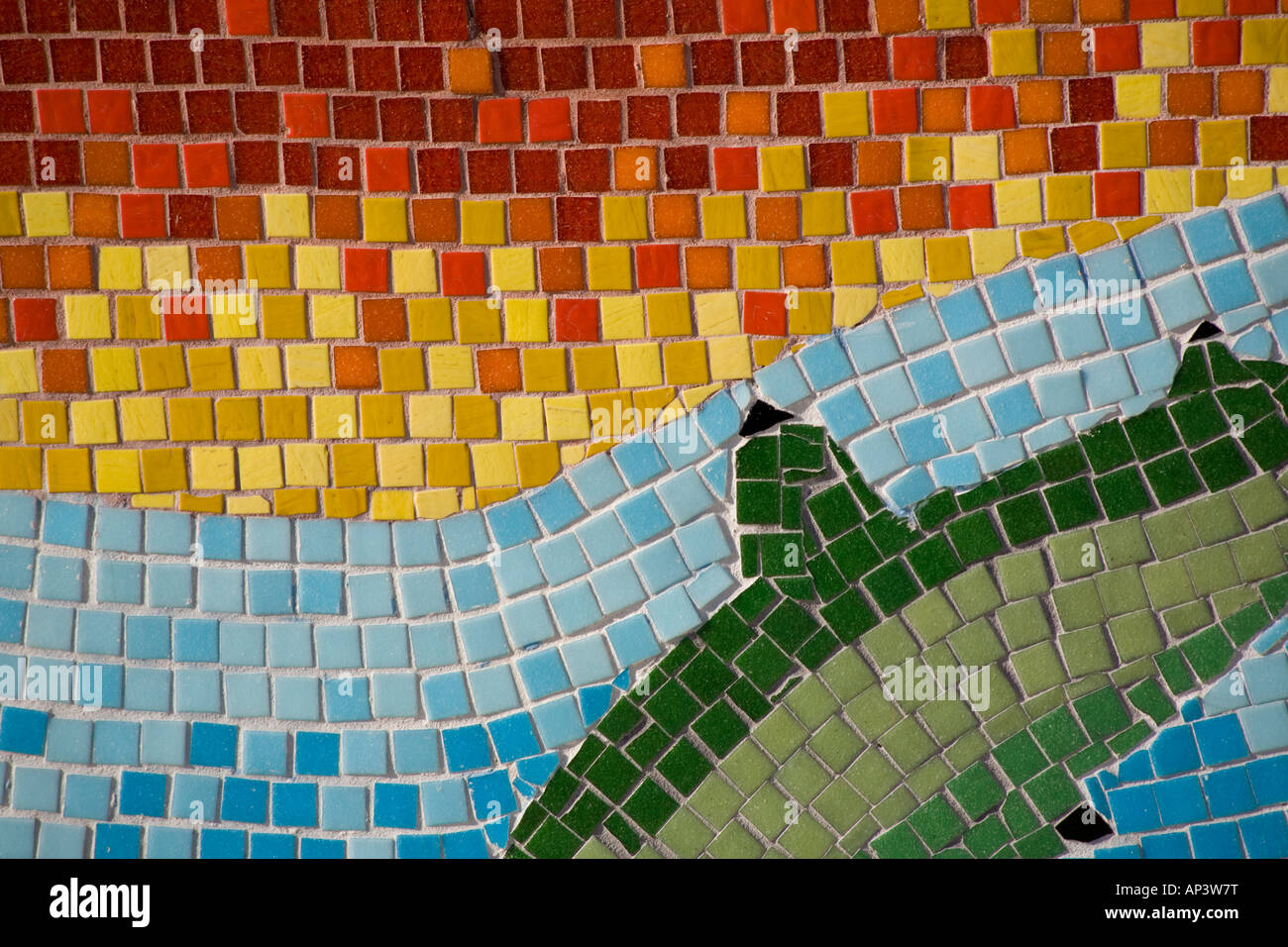 Mosaic tile pattern Stock Photo - Alamy