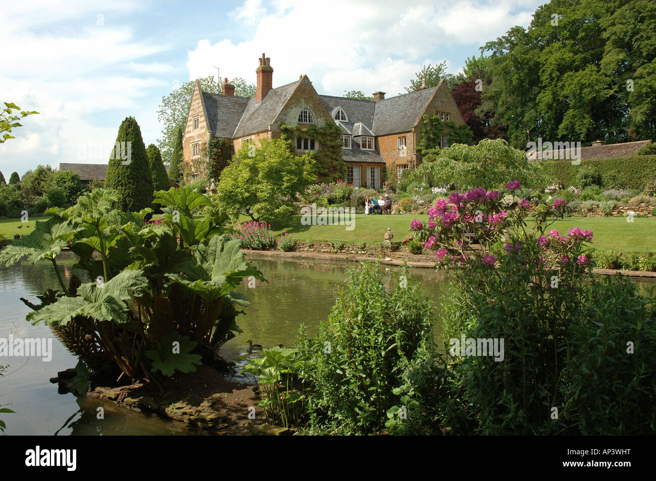 Coton Manor Gardens, Northamptonshire, England, UK Stock Photo - Alamy