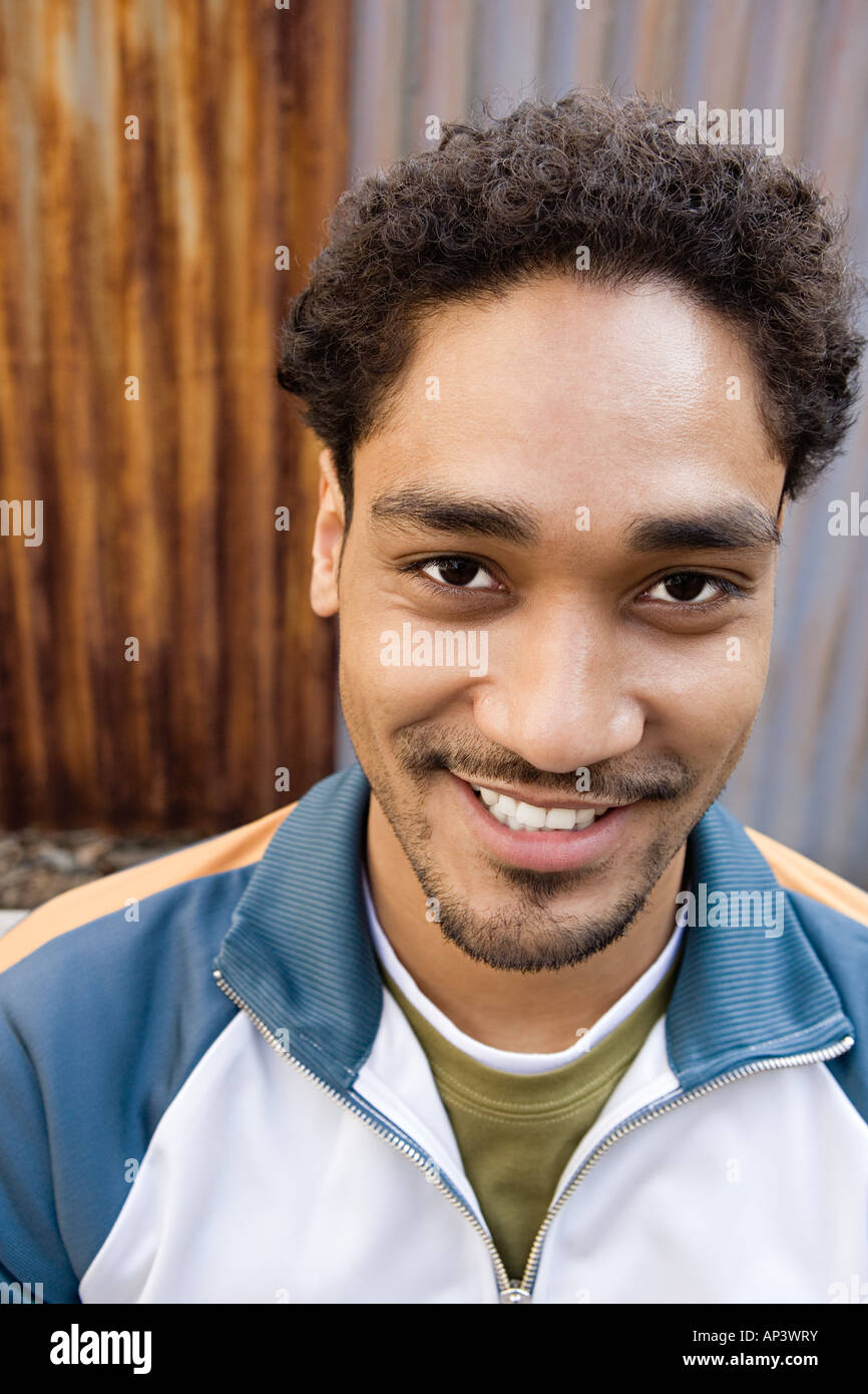 Portrait of a young man Stock Photo - Alamy