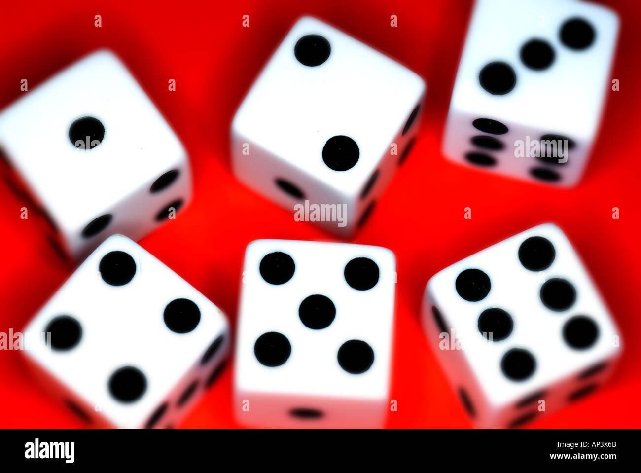 Red dice snake eyes hi-res stock photography and images - Alamy