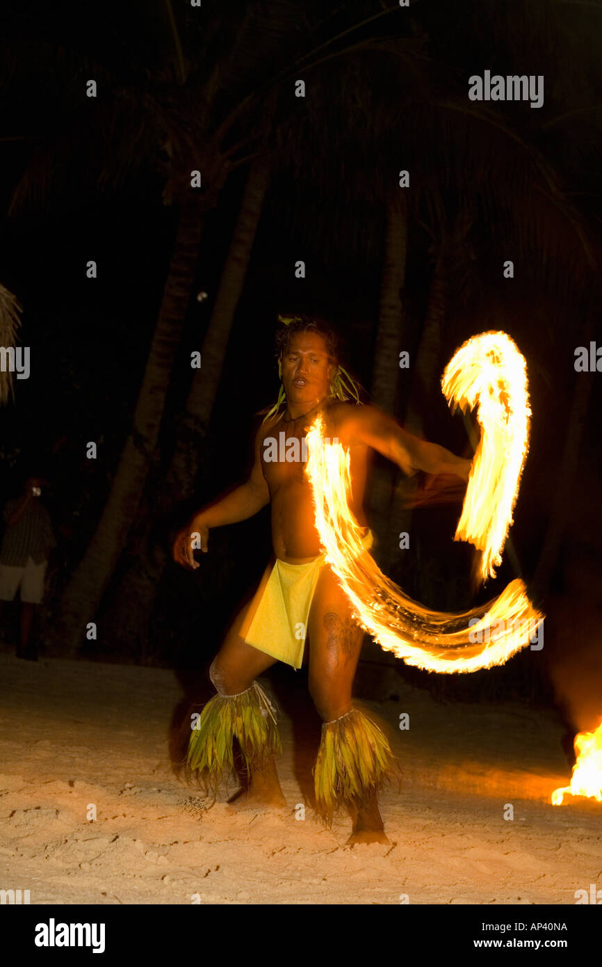 Polynesian Fire Dance Show, Bora Bora Nui Resort & Spa, Bora Bora ...