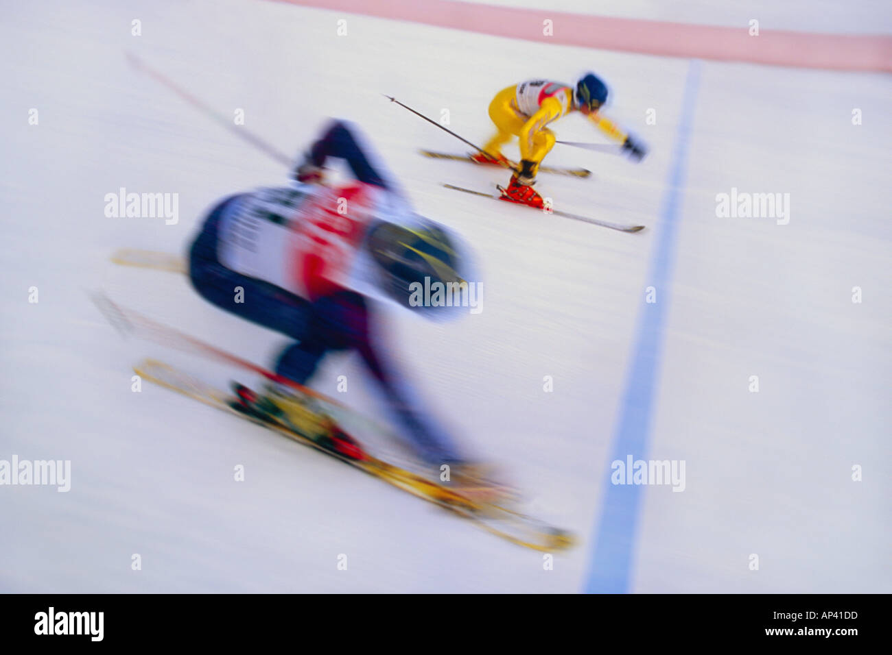 Practise skiing hi-res stock photography and images - Alamy
