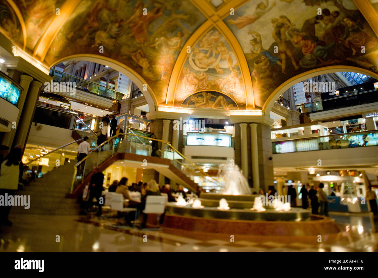 Interior of Pacifica Shopping Mall, Buenos Aires, Argentina Stock Photo ...