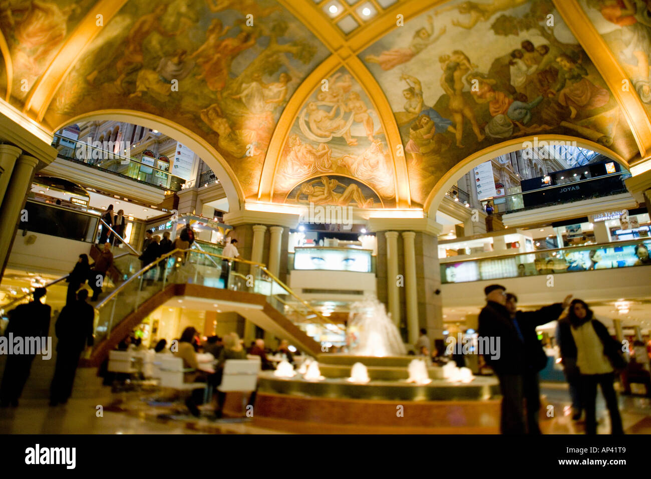 Interior of Pacifica Shopping Mall, Buenos Aires, Argentina Stock Photo ...