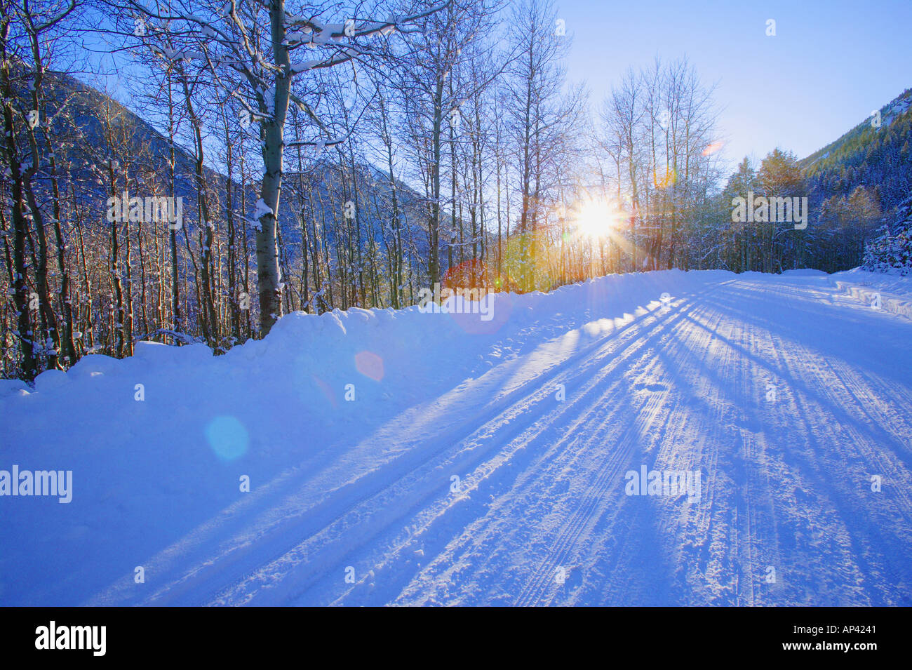 Beautiful winter landscape on hi-res stock photography and images - Alamy