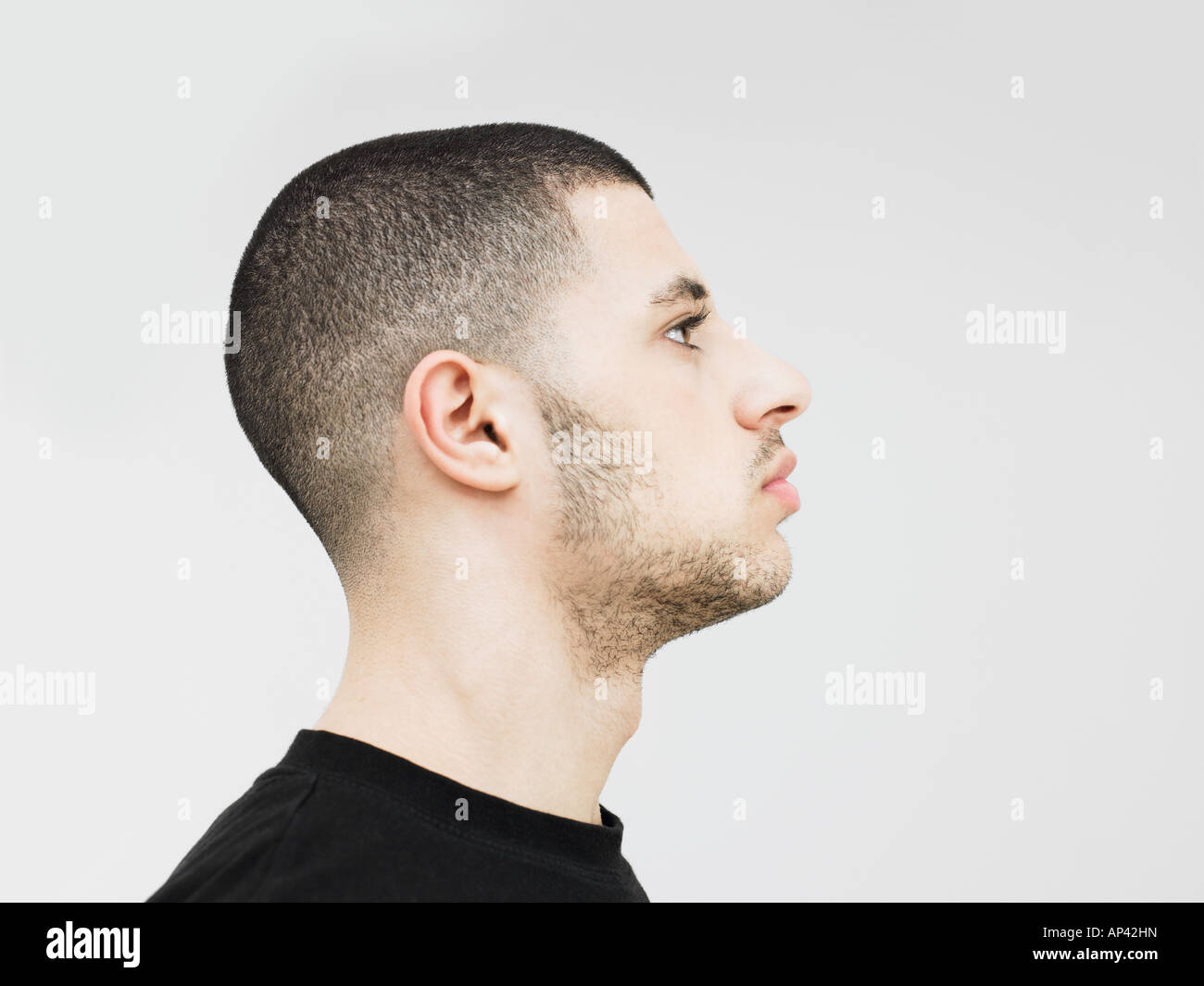 Side Profile Of Man High Resolution Stock Photography and Images - Alamy