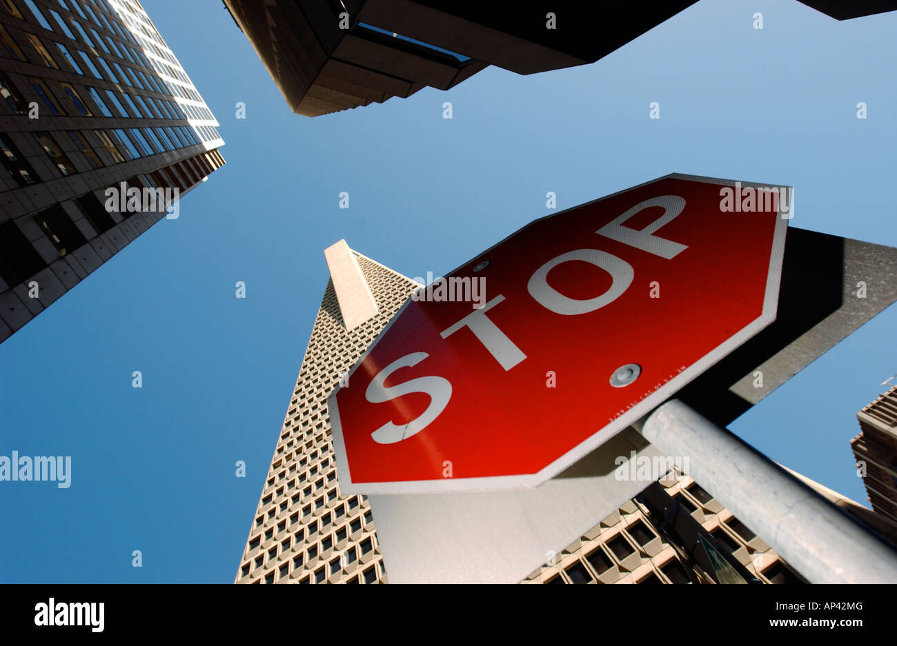 Stop sign outside hi-res stock photography and images - Alamy