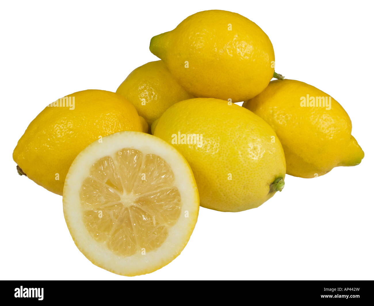 Heap whole sliced lemons hi-res stock photography and images - Alamy
