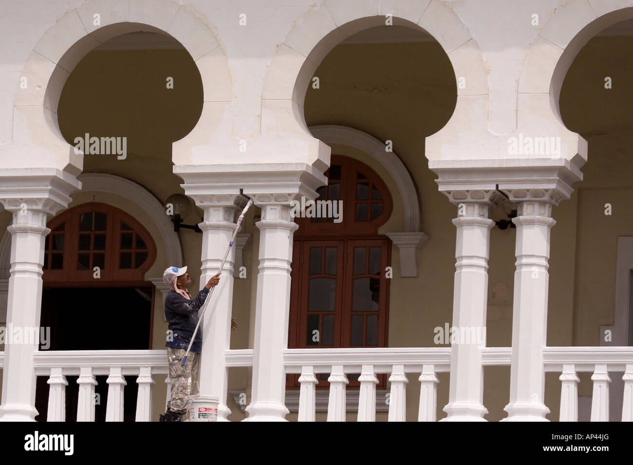 Arches designed, in the form of those often seen in Islamic influenced ...