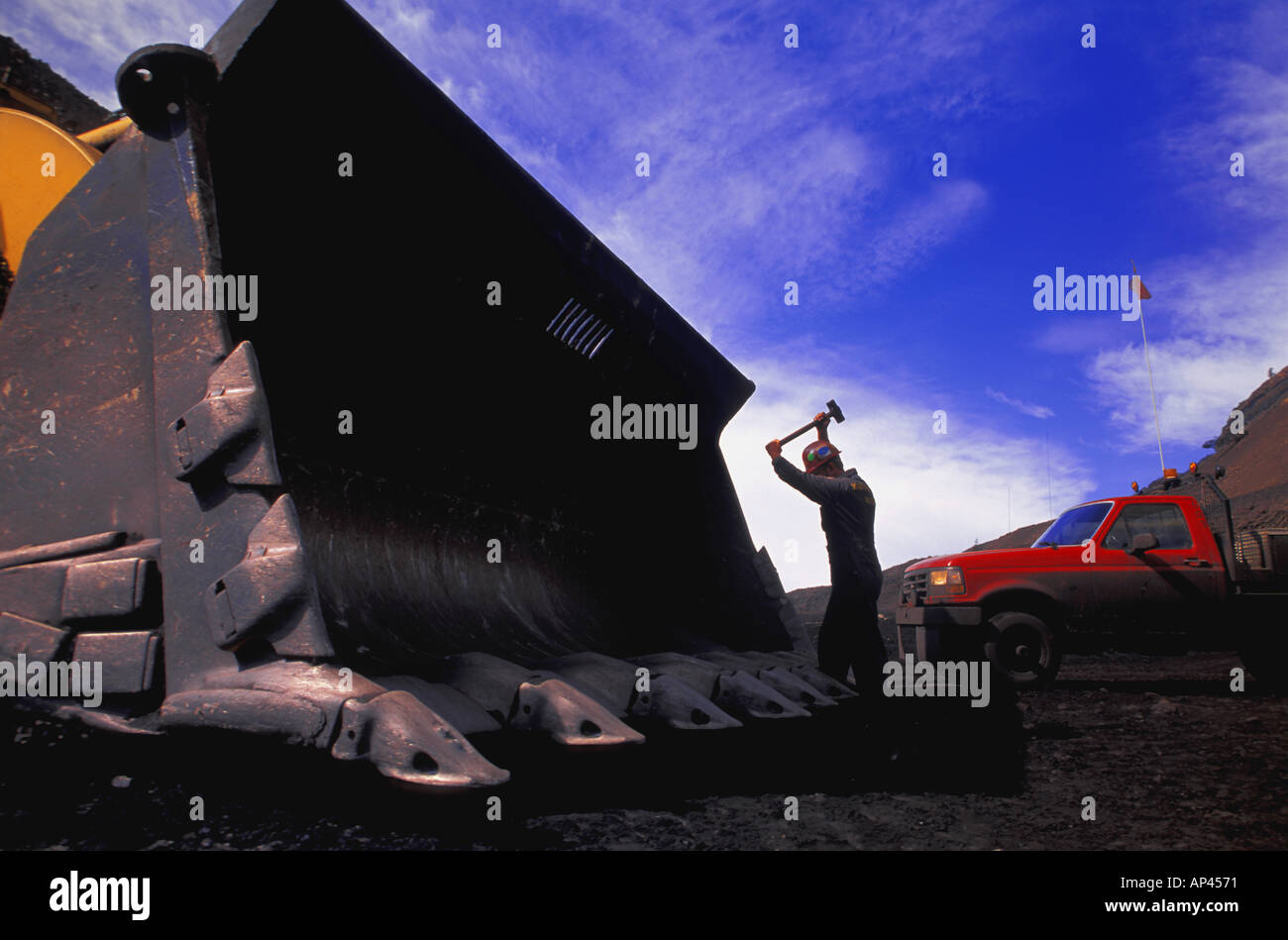 Open pit mining british columbia hi-res stock photography and images ...