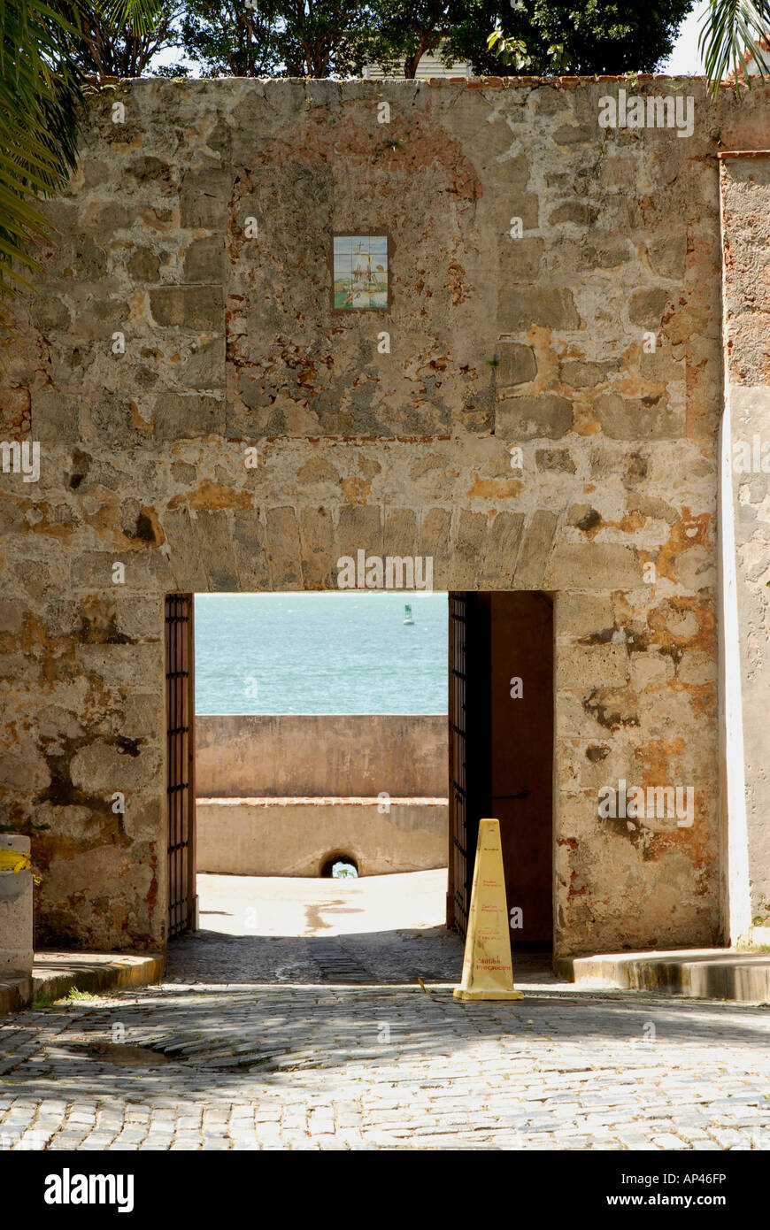 San Juan Gate Old San Juan Puerto Rico Stock Photo - Alamy