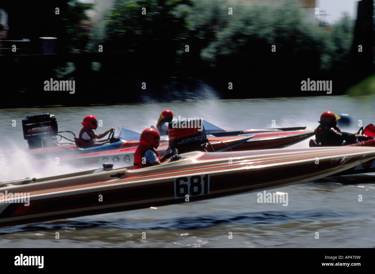 Hydroplane racing boat hi-res stock photography and images - Alamy