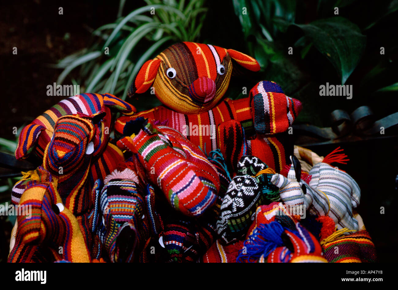 Central America, Guatemala, San Antonio Aguas Calientes. Ixcel textile ...