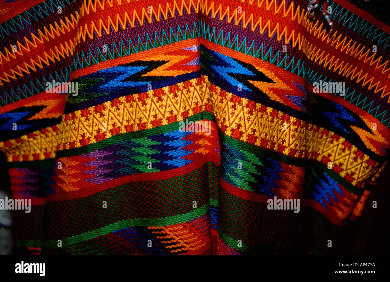 Central America, Guatemala, San Antonio Aguas Calientes. Ixcel textile ...