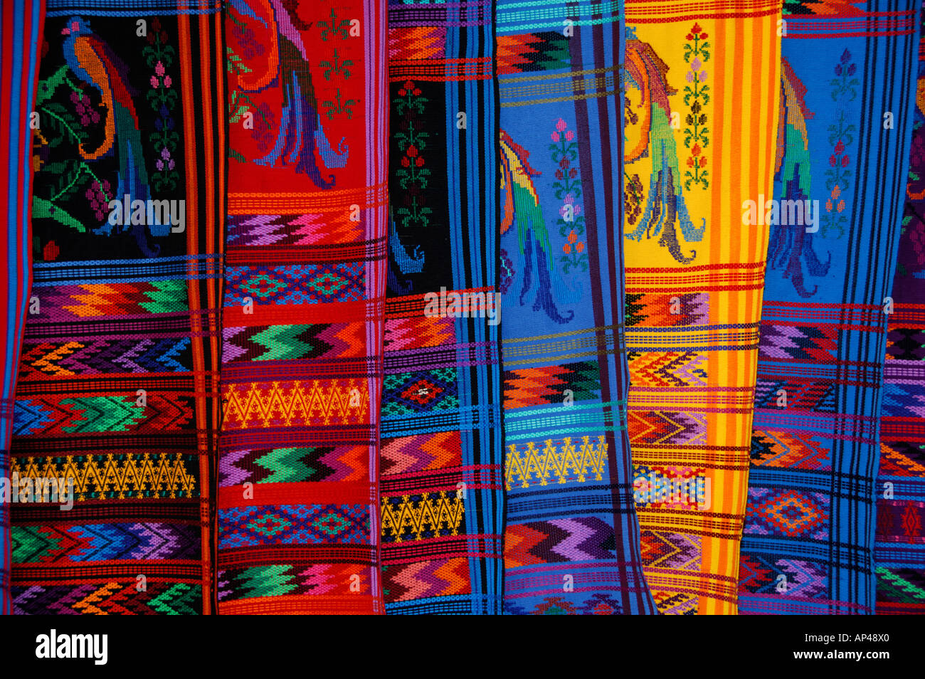 Central America, Guatemala, San Antonio Aguas Calientes, Ixcel Textile ...