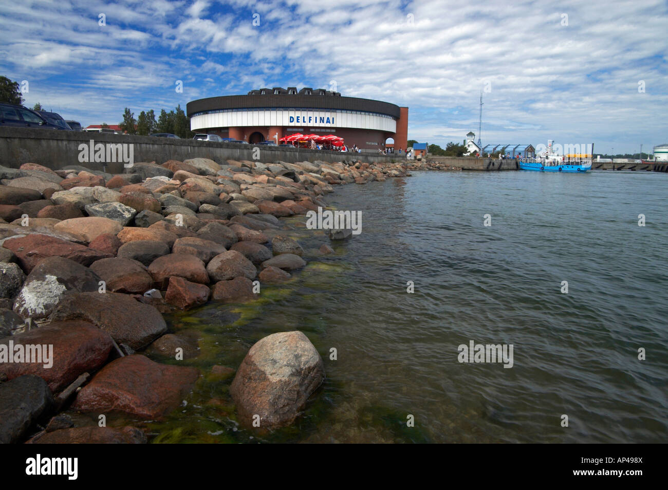 Klaipeda Dolphinarium and Maritime museum Stock Photo - Alamy