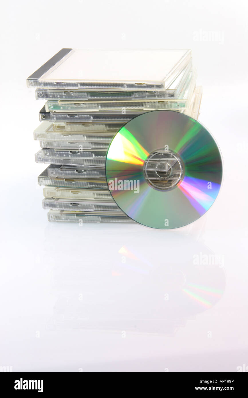 Pile Of Cd Cases