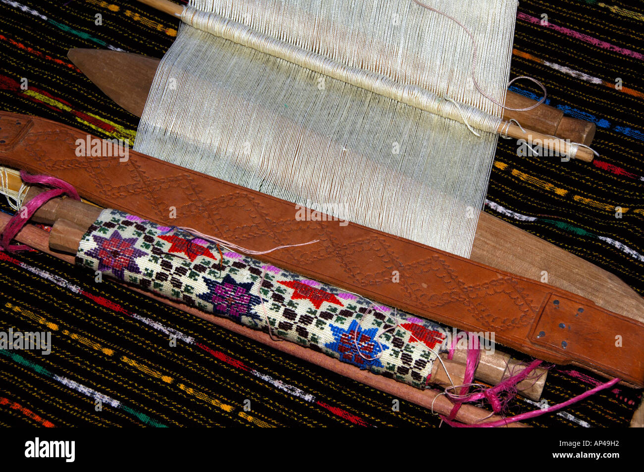 Central America, Guatemala, Antigua, Textile Museum aka Casa del Tejido ...