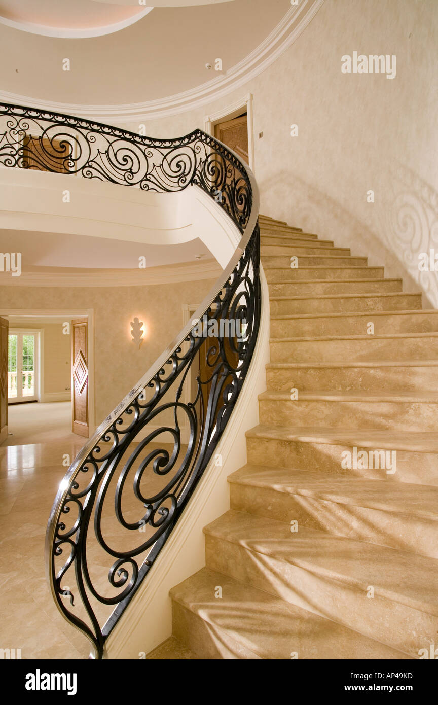 Impressive staircase hi-res stock photography and images - Alamy