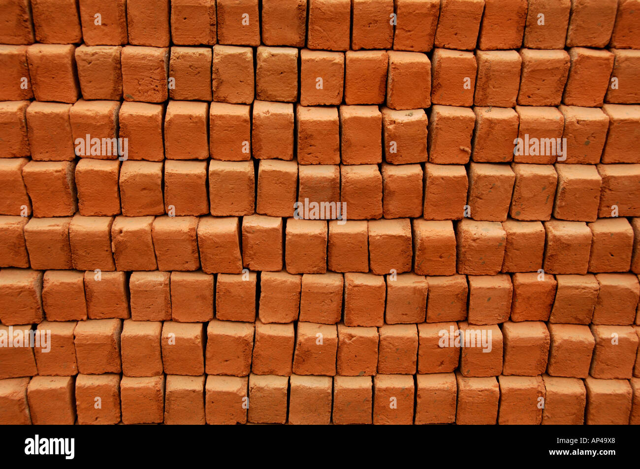 Central America, Guatemala, Western Highlands. Local bricks made my ...