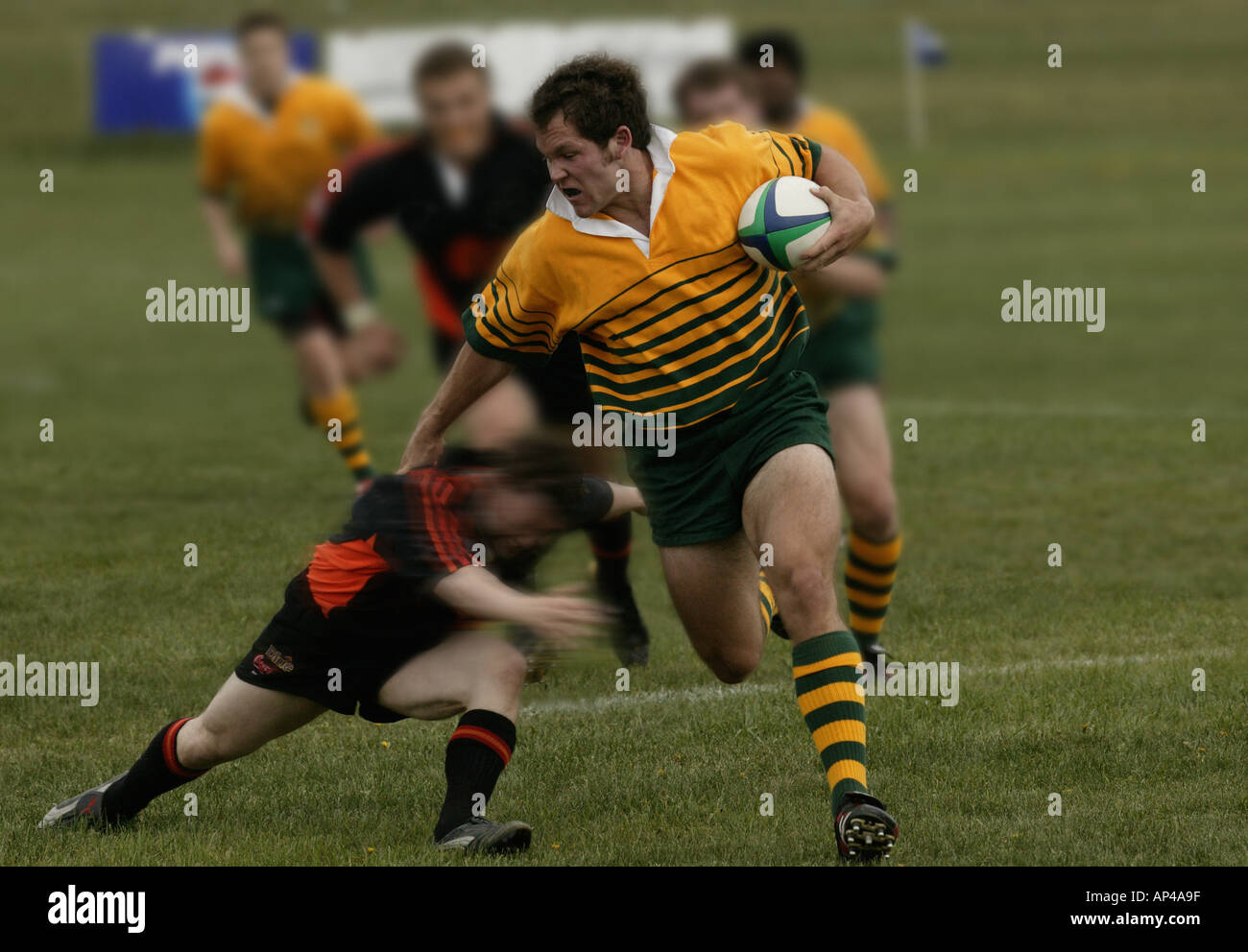 Team work in rugby hi-res stock photography and images - Alamy
