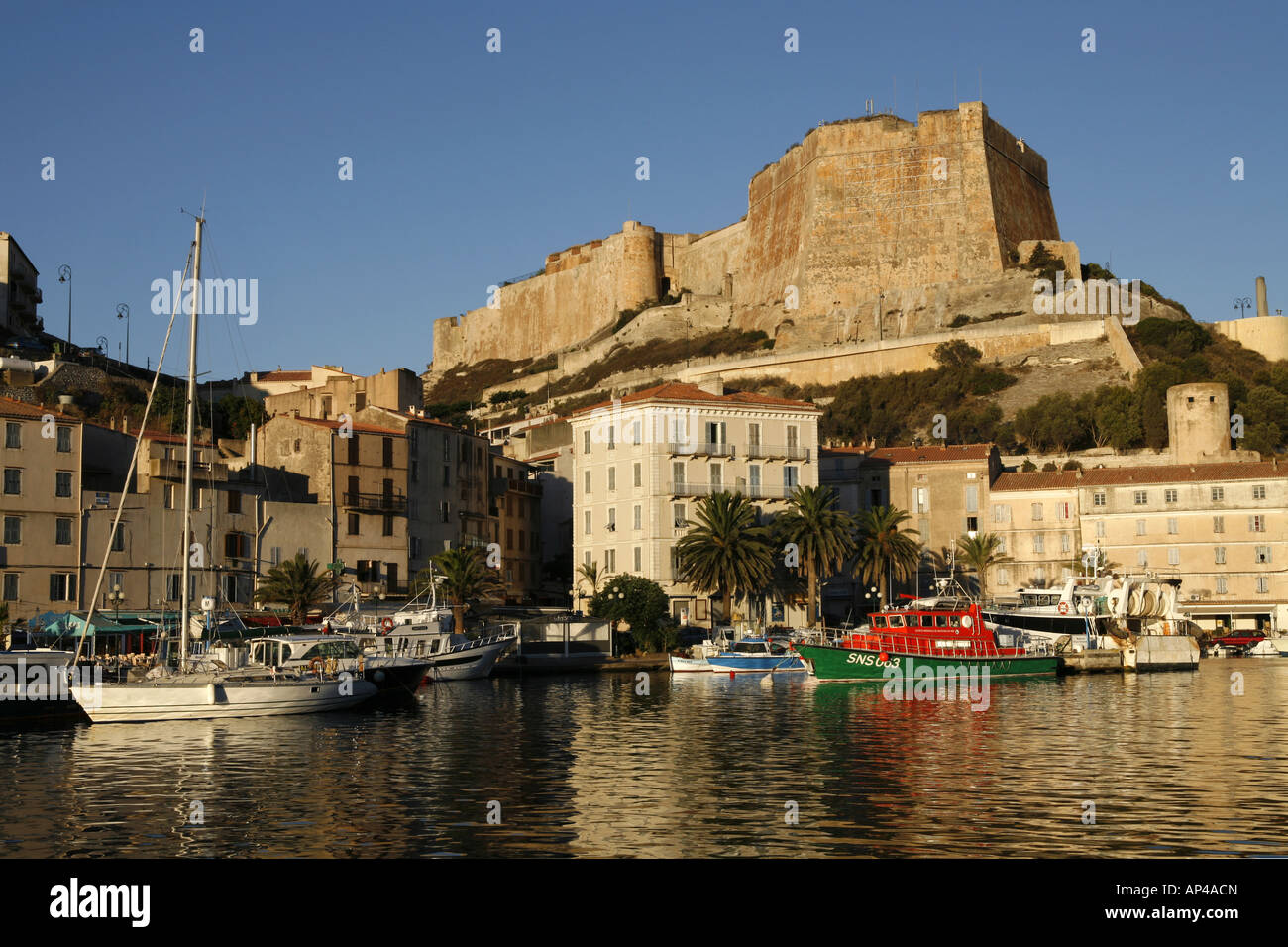 Bonifacio Marina, Corsica, France Stock Photo - Alamy