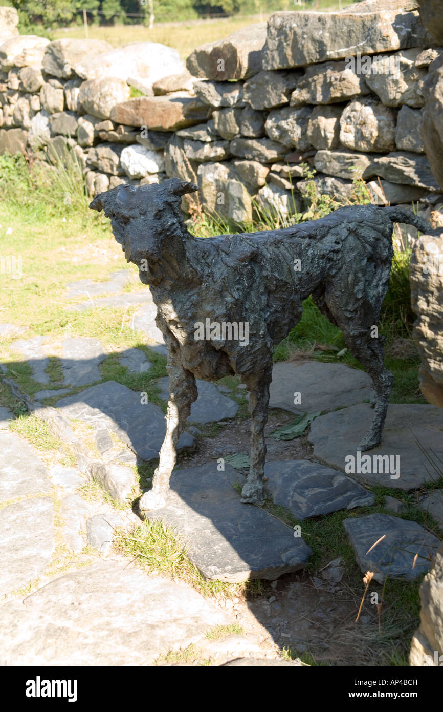 Gelert's grave, Beddgelert, Snowdonia, North Wales Stock Photo - Alamy