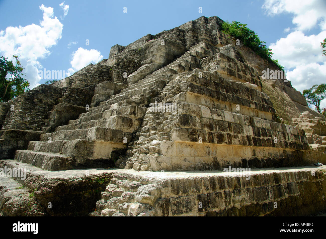 Central America, Guatemala, Yaxha. Ruins of Classic Period Mayan ...