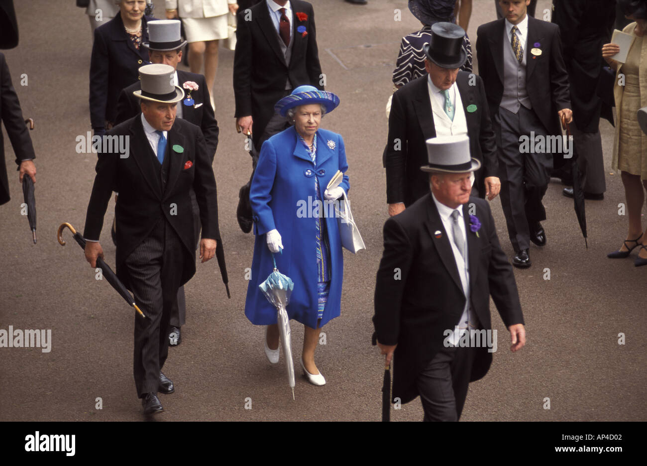 England Berkshire Ascot Royal Ascot horse racing Queen Elizabeth II ...