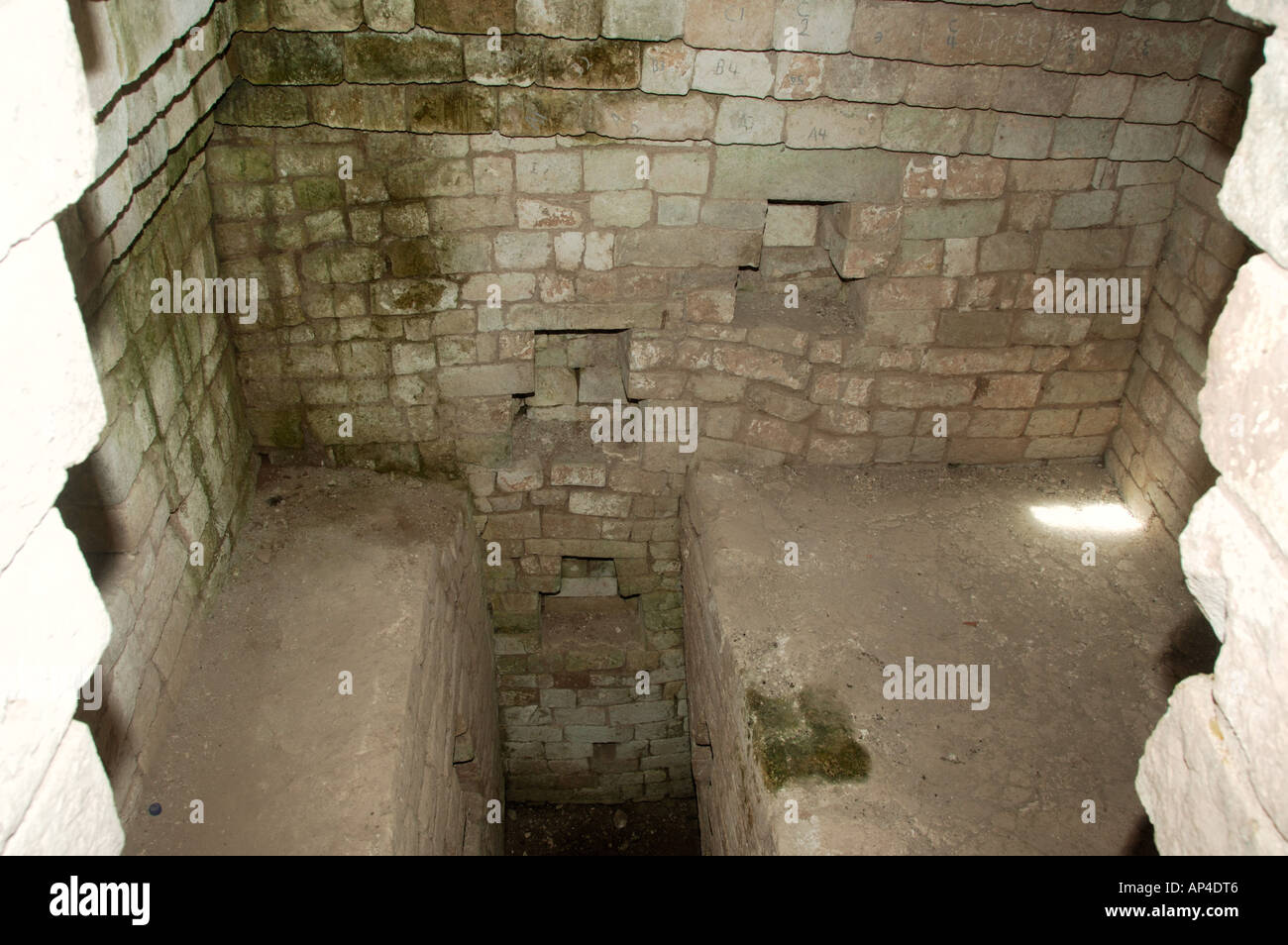 Central America, Honduras, Copan (aka Xukpi in Maya). Inside tomb Stock ...