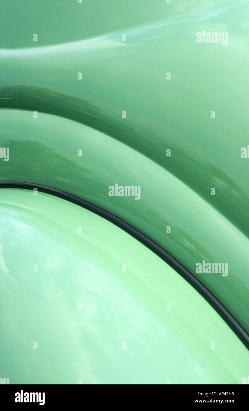 Detail of "Morris Minor" Rear Wing Stock Photo - Alamy