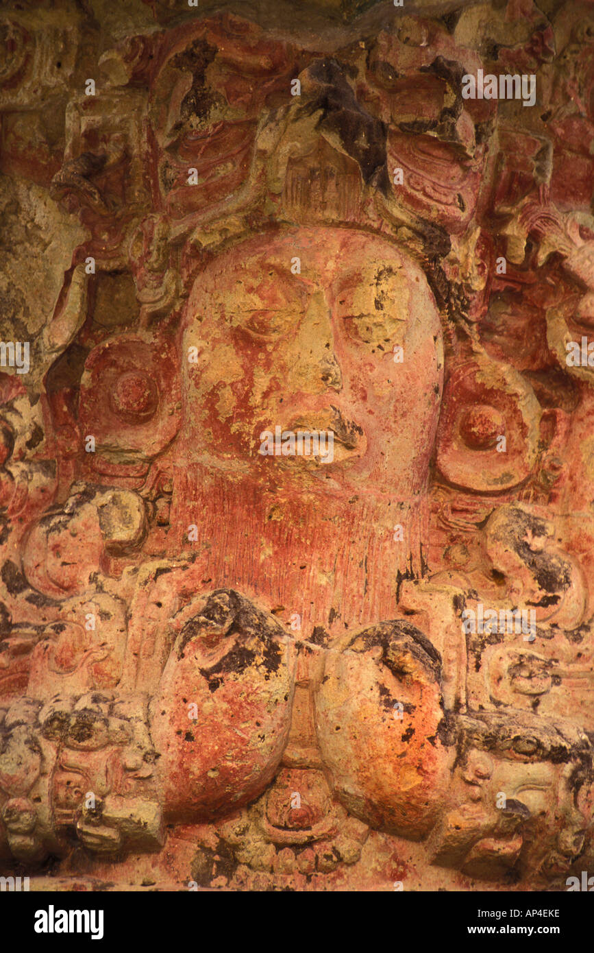 Honduras, Copan, Stela C Stock Photo - Alamy