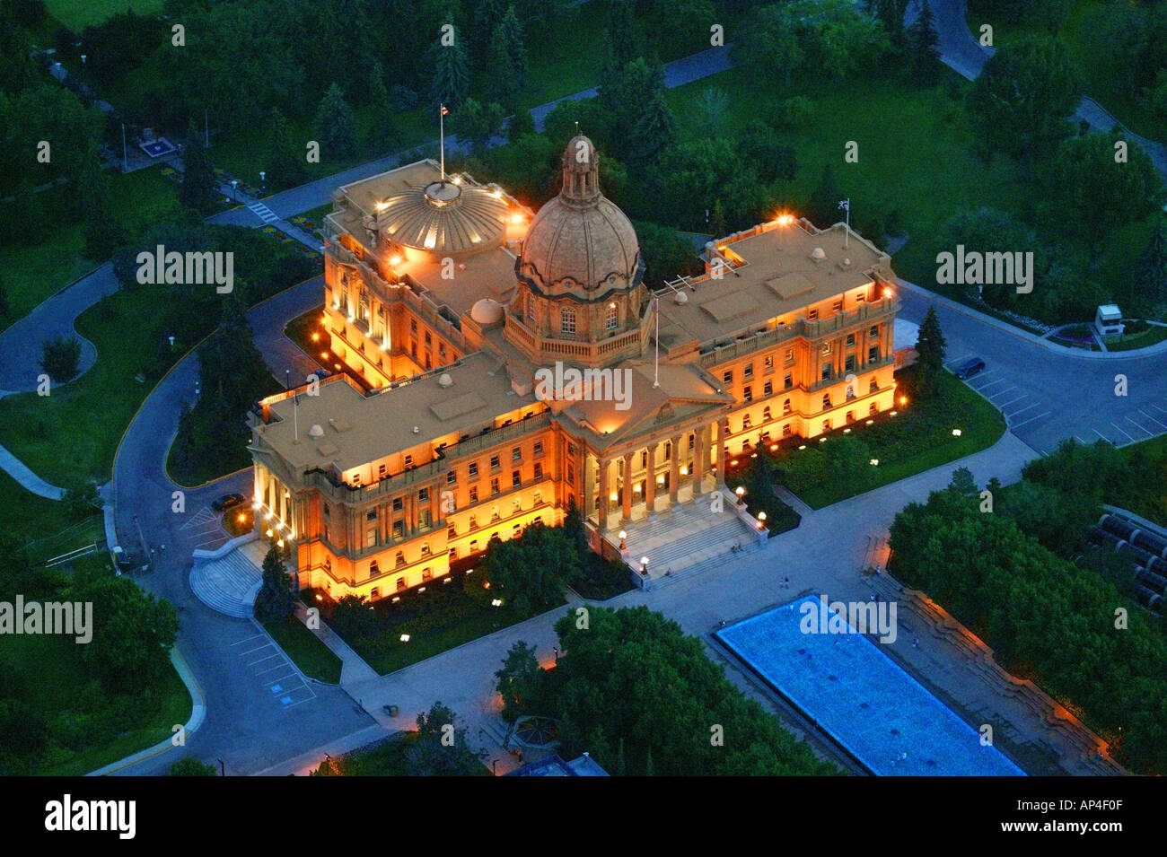 Alberta legislative grounds edmonton hi-res stock photography and ...