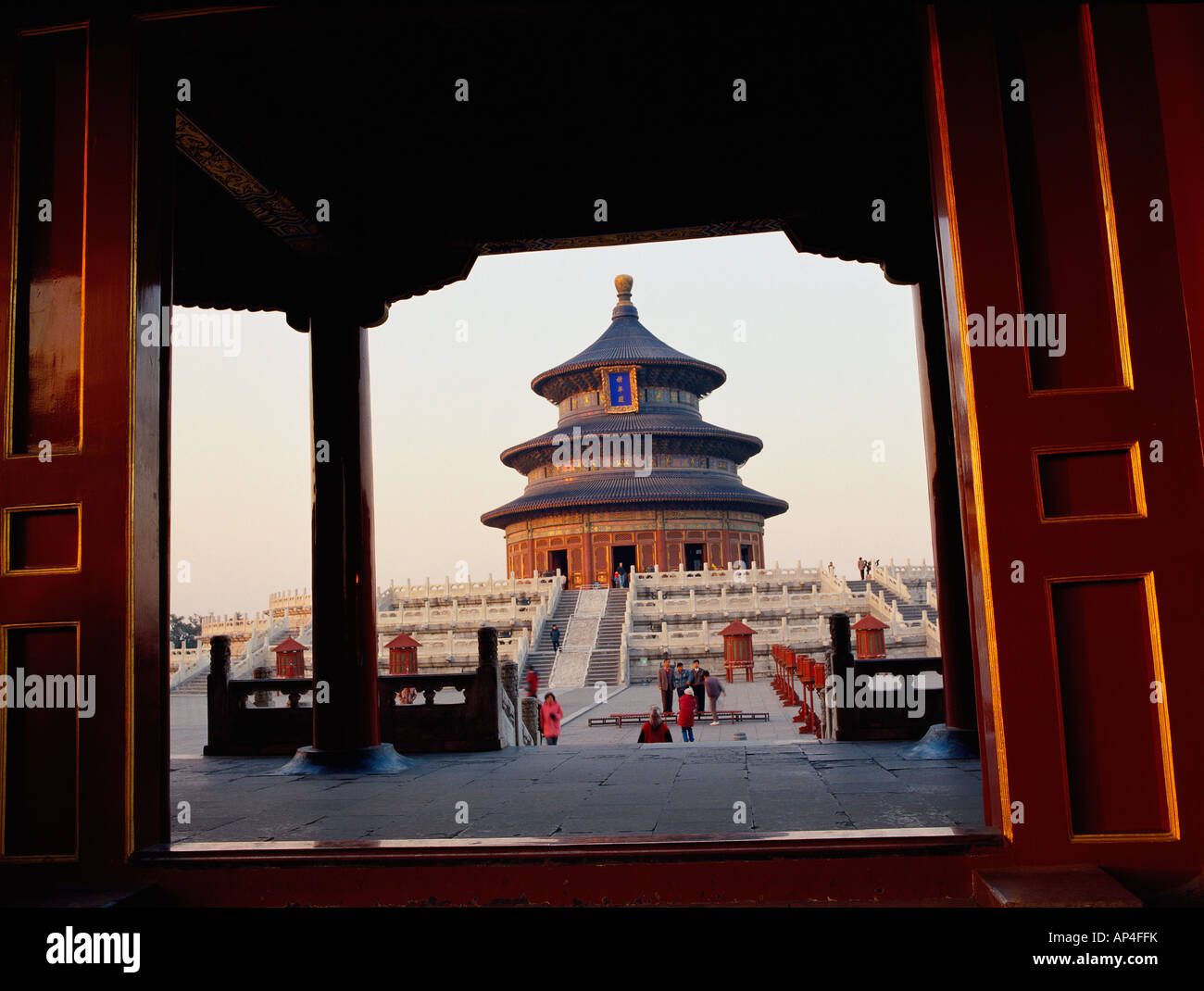 Qinan Hall, Temple of Heaven, Beijing, China Stock Photo - Alamy