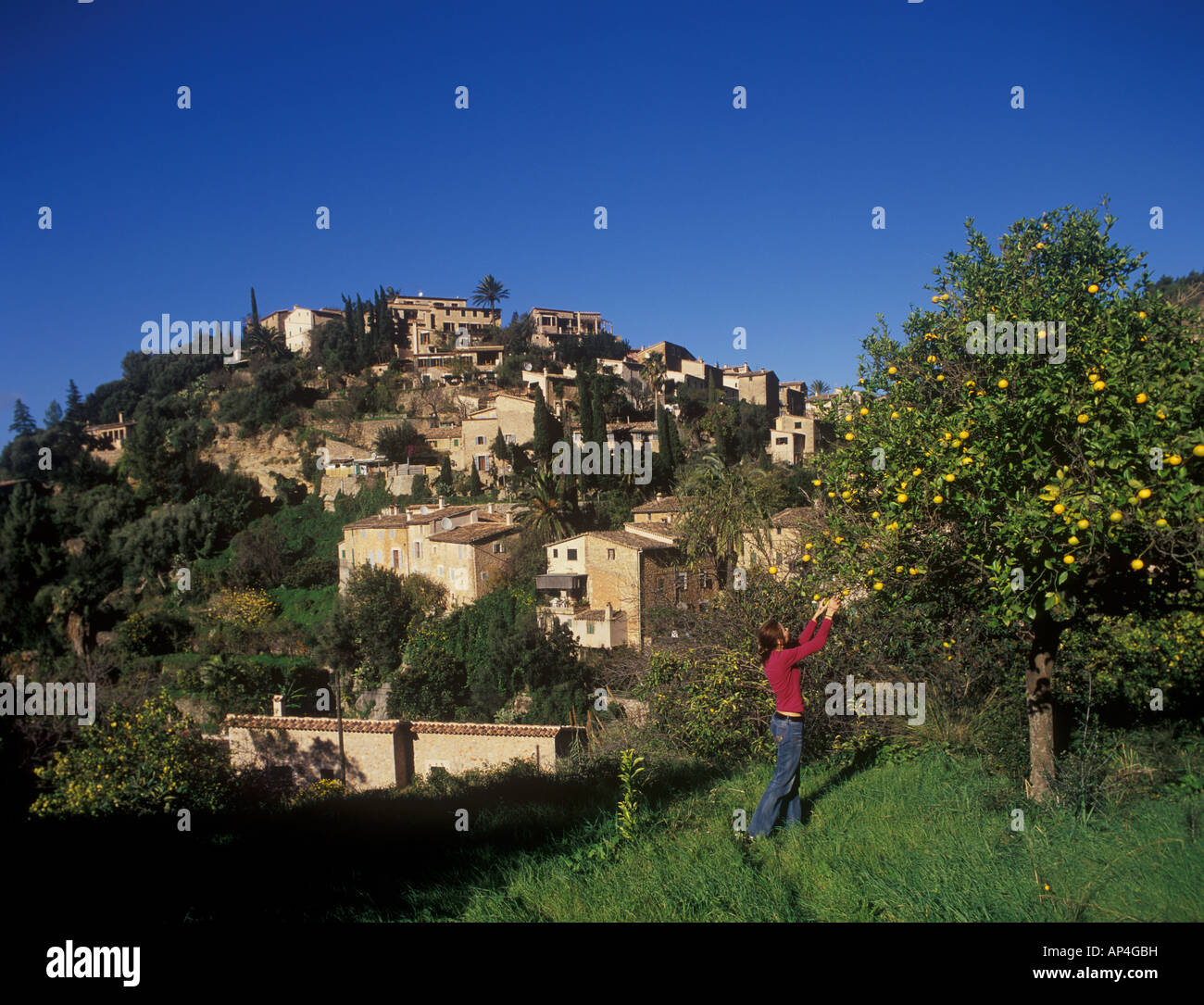 Spain town deia on hi-res stock photography and images - Alamy