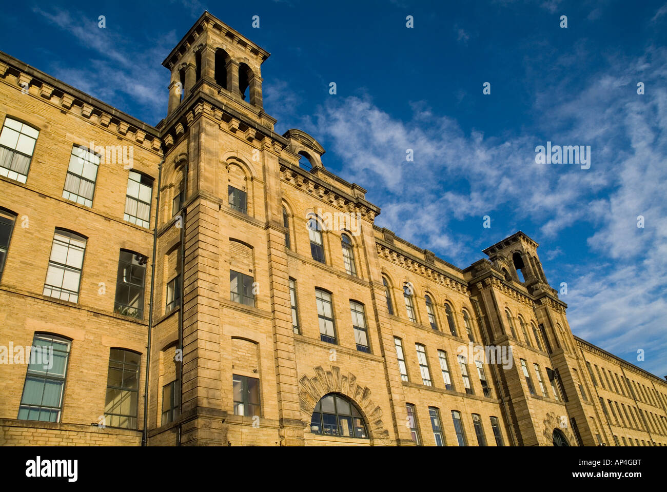 Architecture of industrial factory exterior with buildings and ...