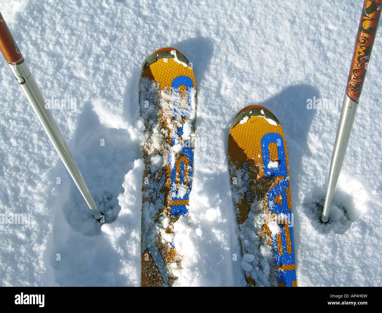 Ski tips hi-res stock photography and images - Alamy