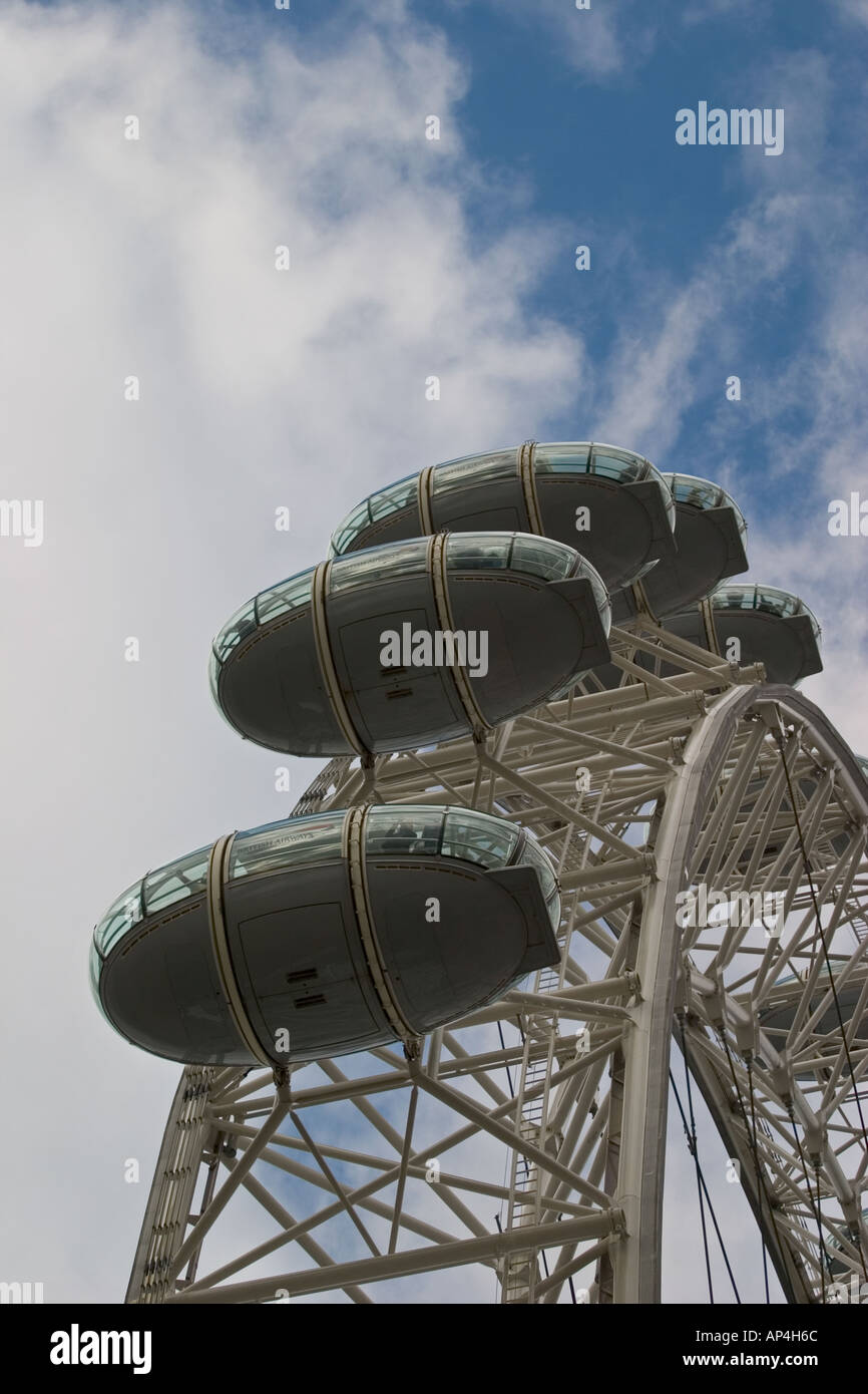 Pods on the Millennium Wheel Stock Photo - Alamy