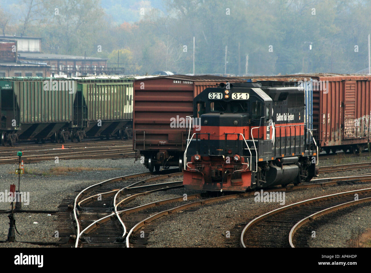Pan Am Rail (formerly Guilford Rail System) Locomotive switching ...