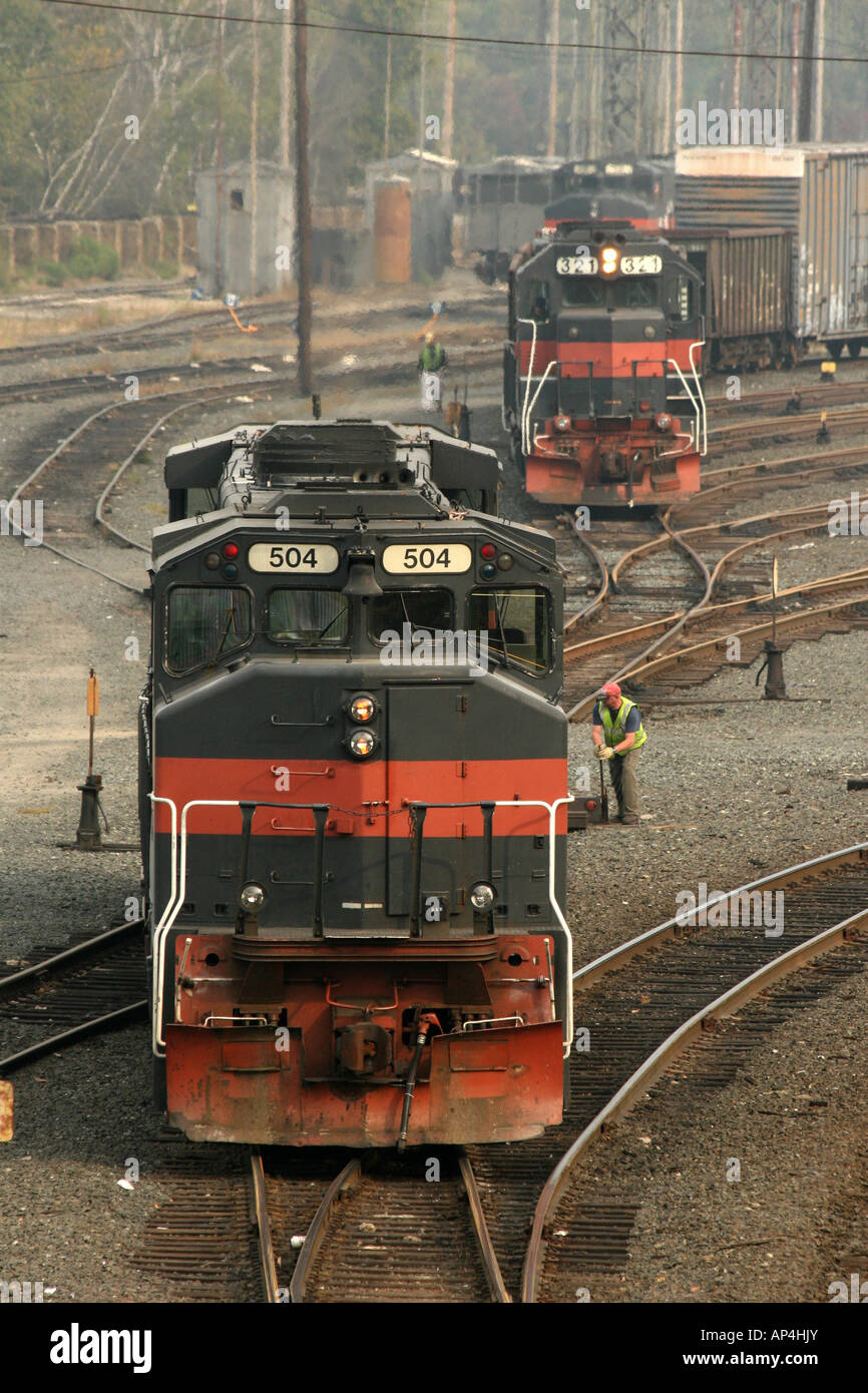 Pan Am Rail (formerly Guilford Rail System) Locomotives at East ...