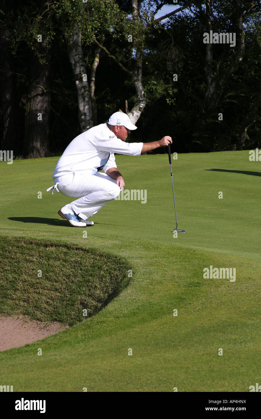 Thomas Bjorn Danish professional golfer at the 2007 British Open Golf ...