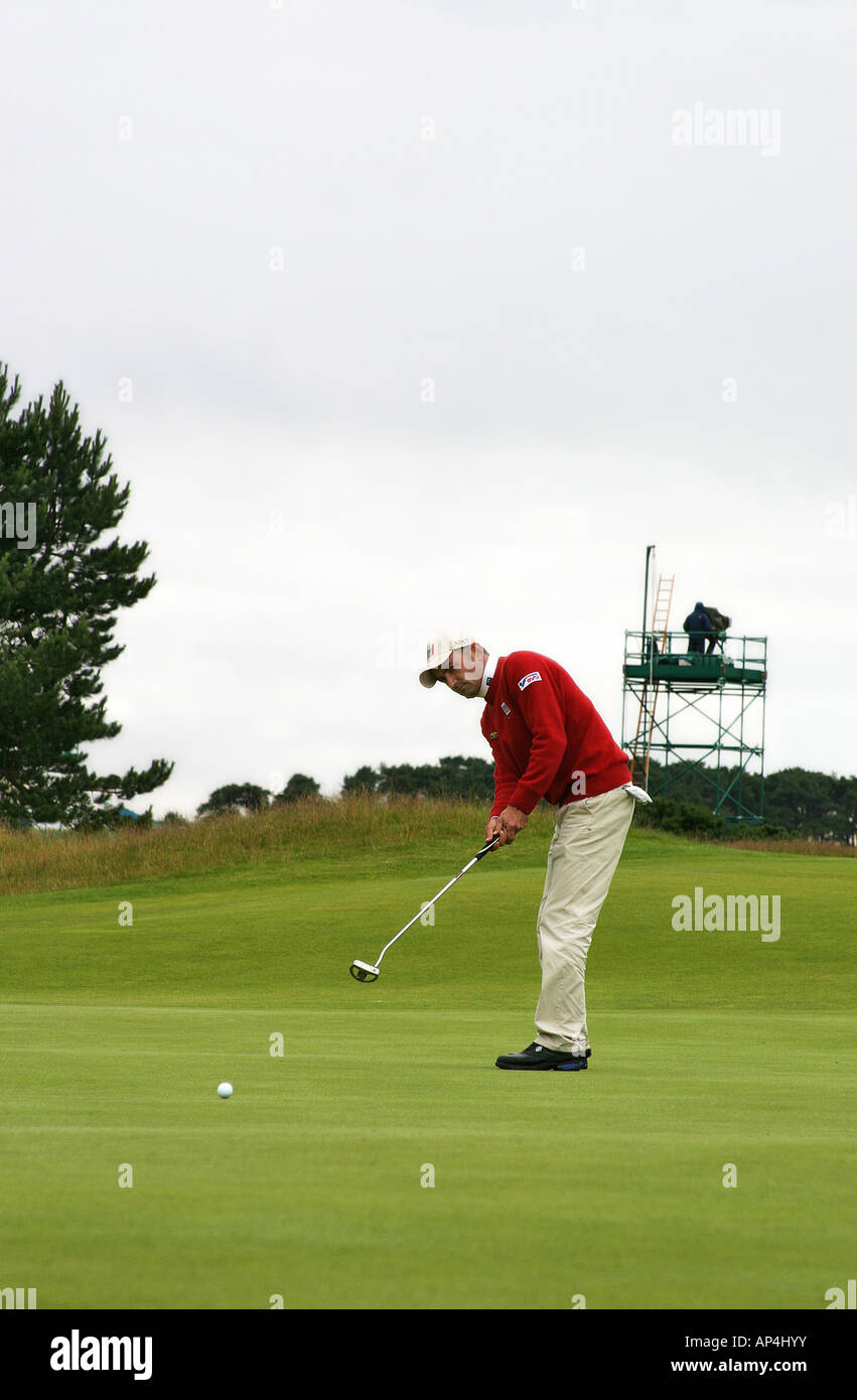 Markus Brier professional German golfer Stock Photo - Alamy