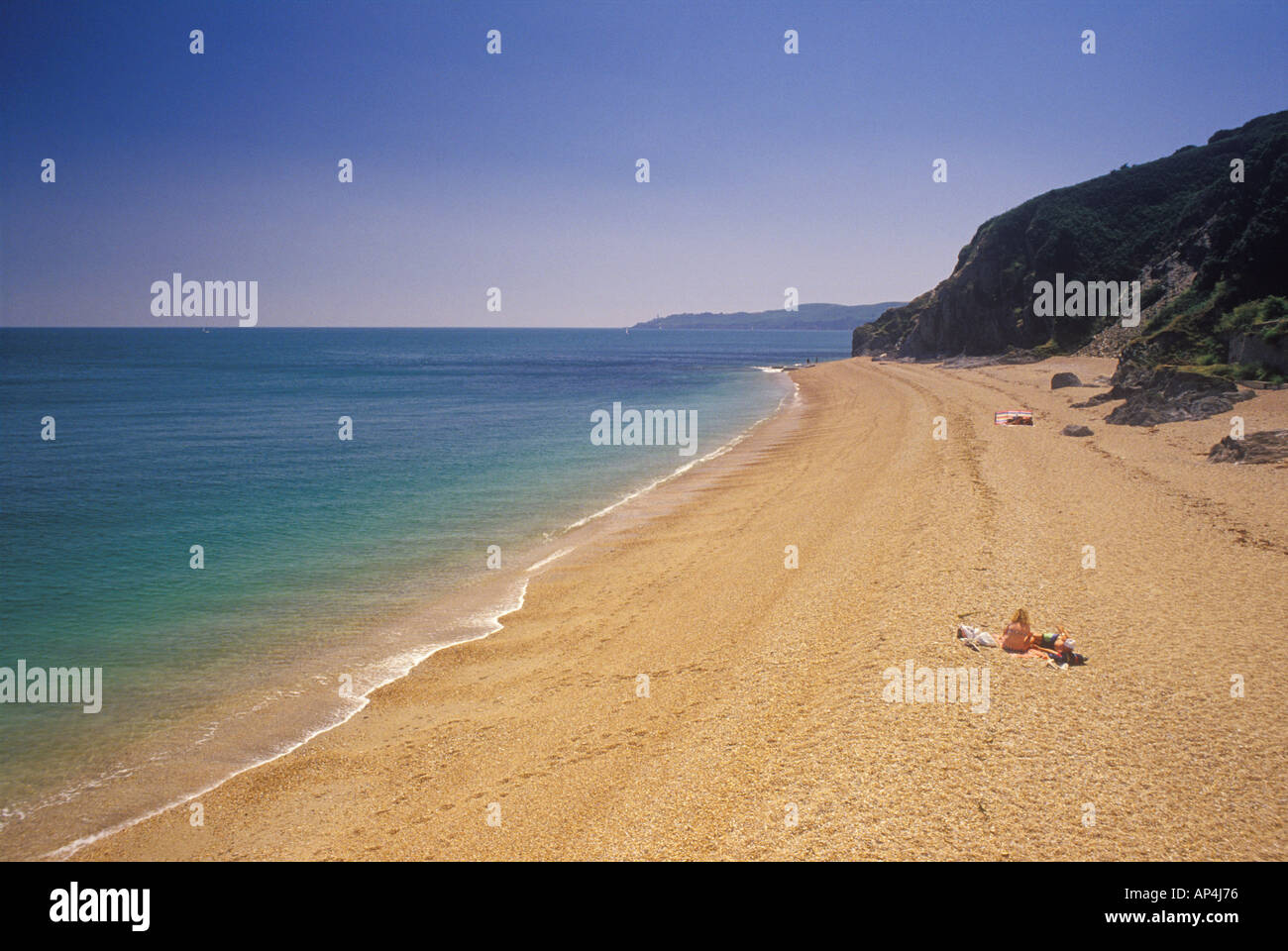Beach at Torcross Devon England UK Stock Photo - Alamy
