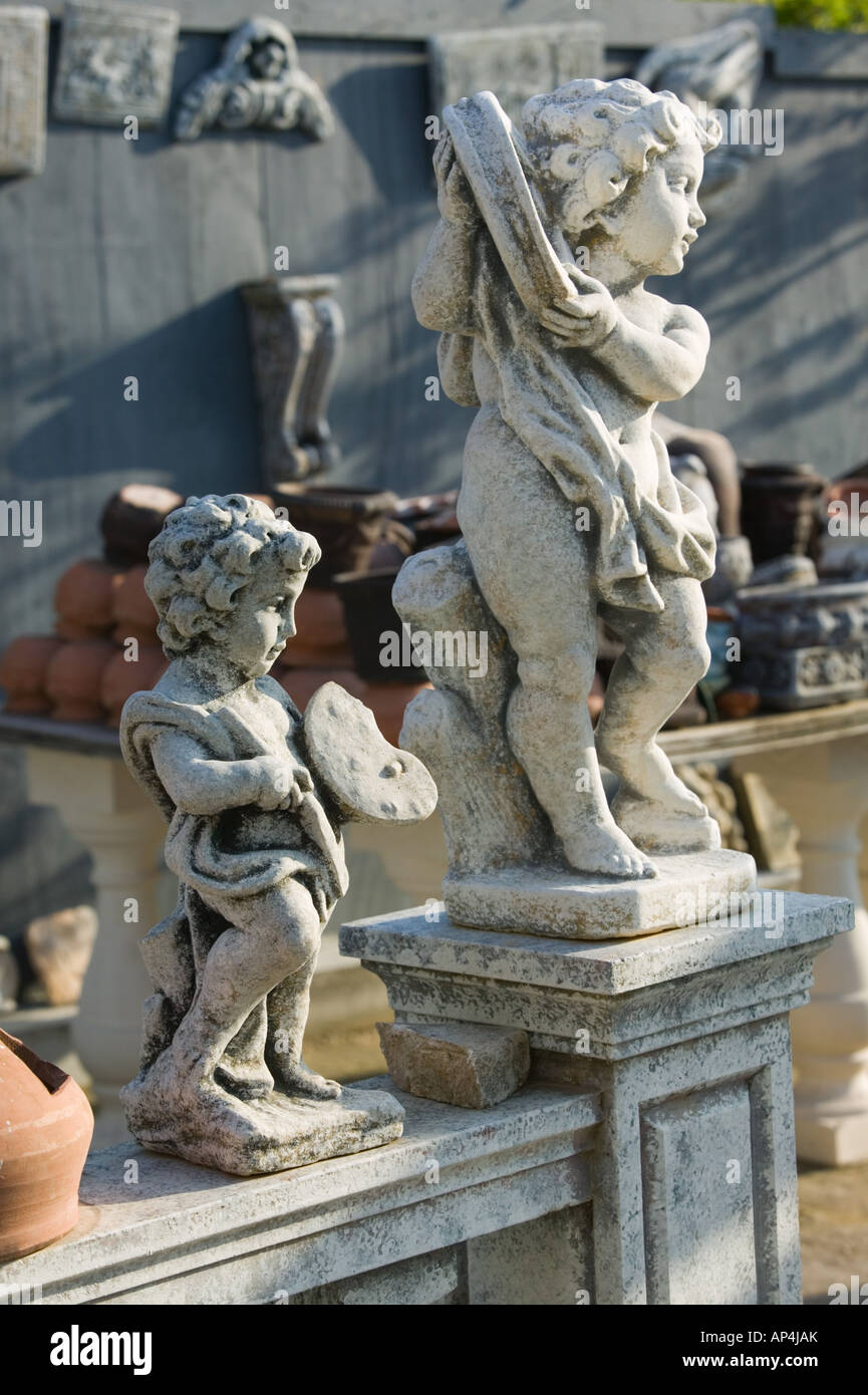 Greek lawn ornament statue showplace hi-res stock photography and ...
