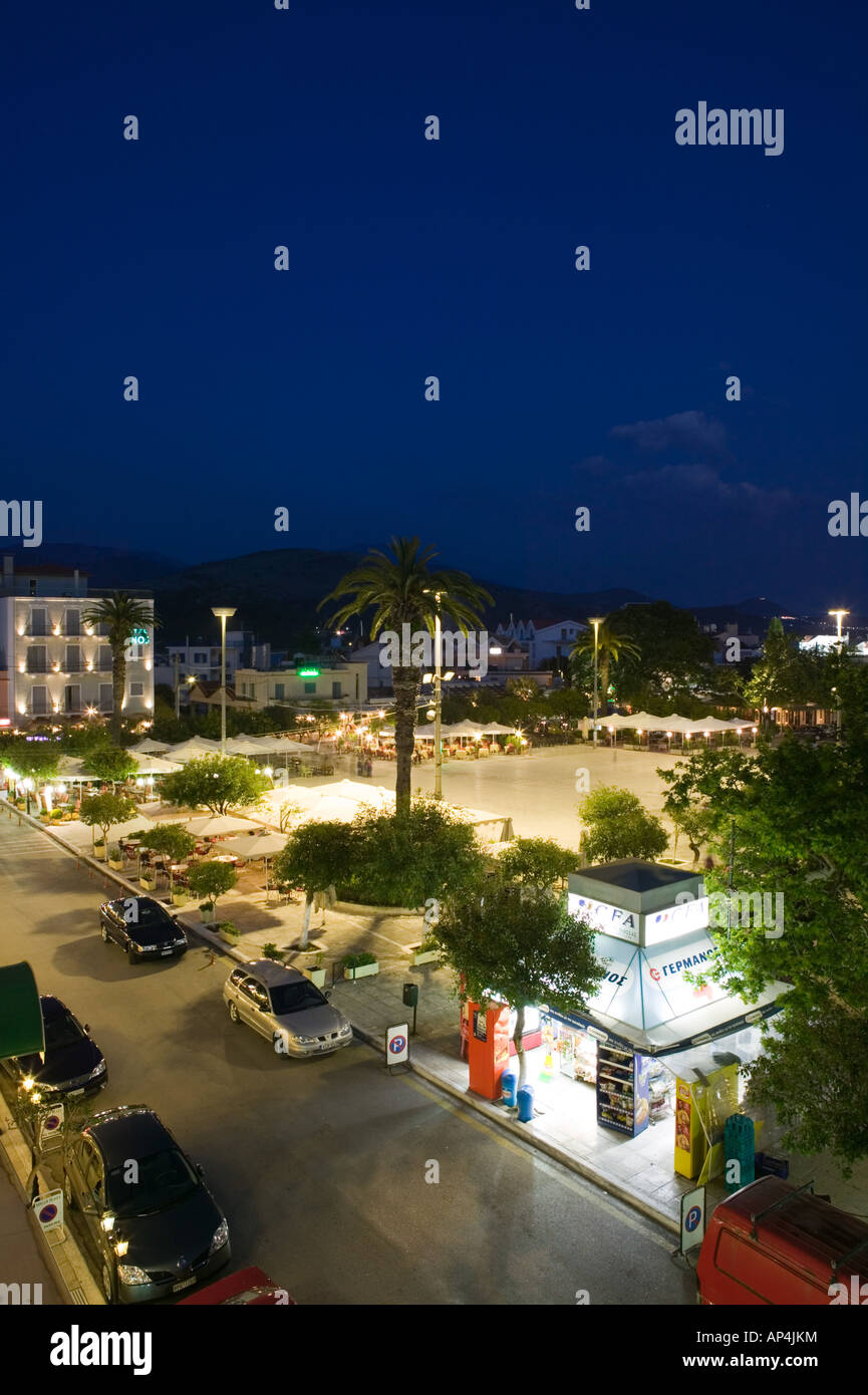 GREECE, Ionian Islands, KEFALONIA, Argostoli: Plateia Vallianou Town ...