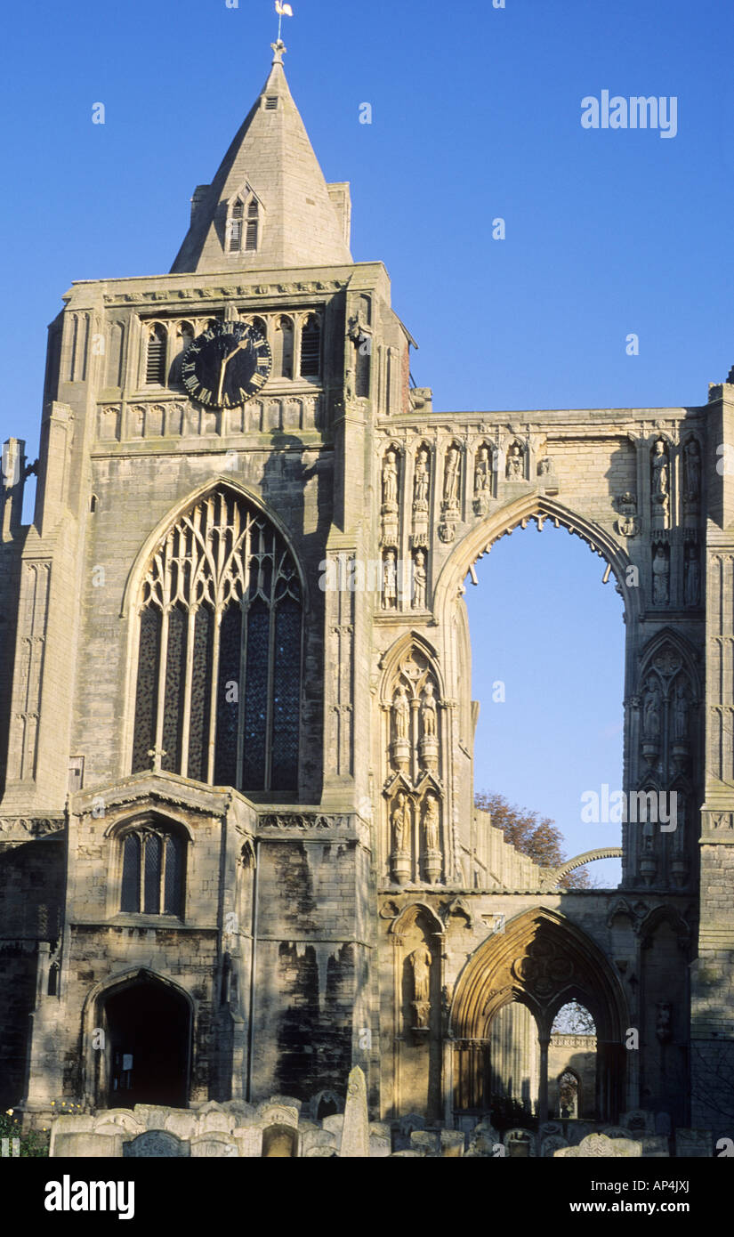 Crowland Abbey lincolnshire Stock Photo - Alamy