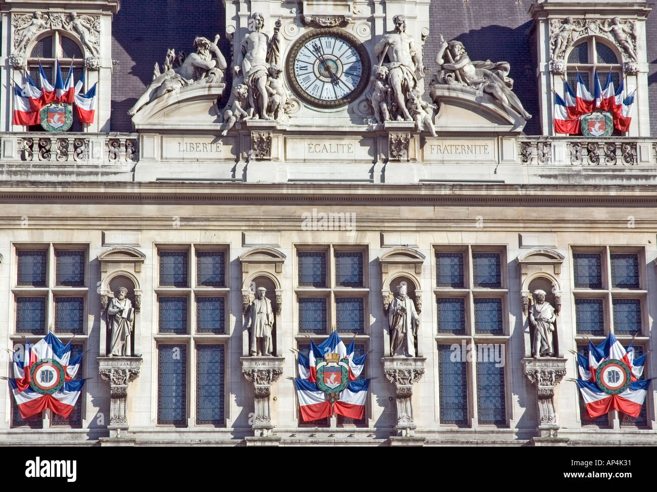 French national flags hi-res stock photography and images - Alamy