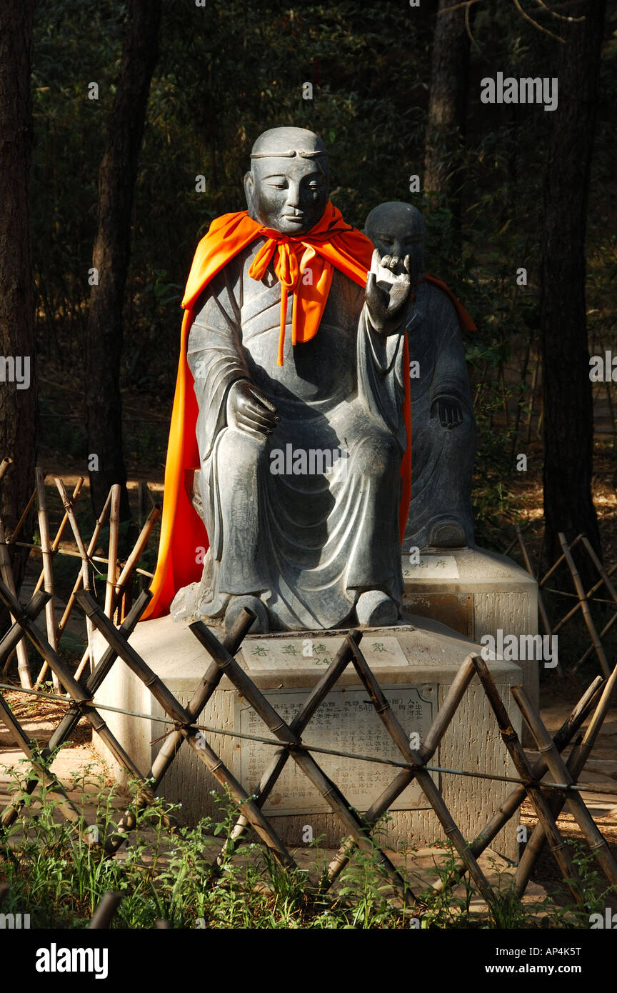 Stone carved statues of Buddha. Beijing, China Stock Photo - Alamy