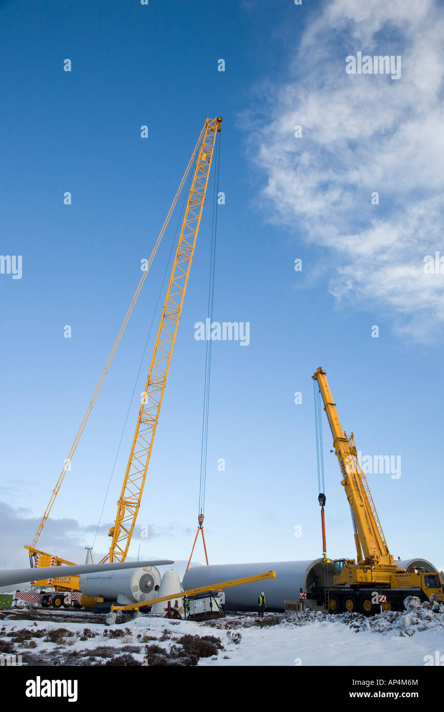 Drumderg 32-megawatt Wind Farm, wind turbine generators Scottish and ...